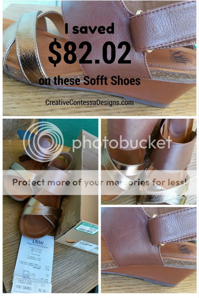 Saved 82% on Sofft Shoes