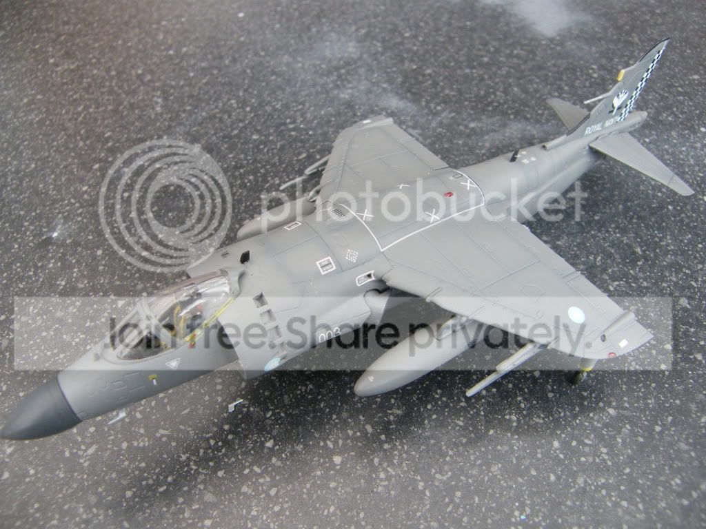 Airfix Sea Harrier FA2 - Ready for Inspection - Aircraft - Britmodeller.com