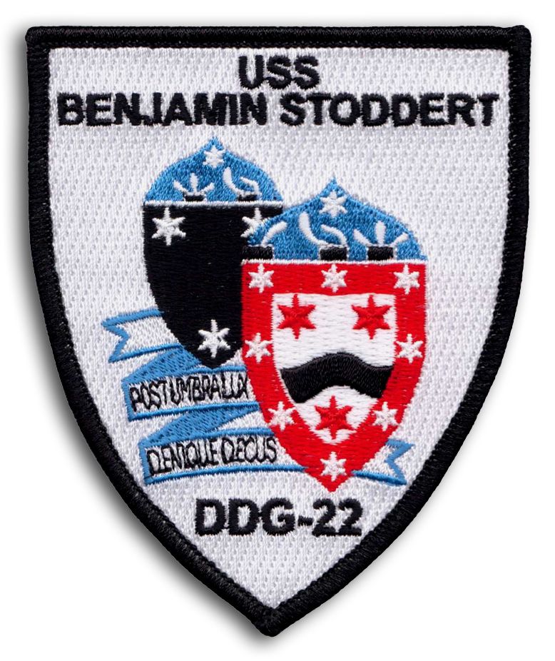 US NAVY DDG-22 USS BENJAMIN STODDERT Guided Missile Destroyer Ship ...