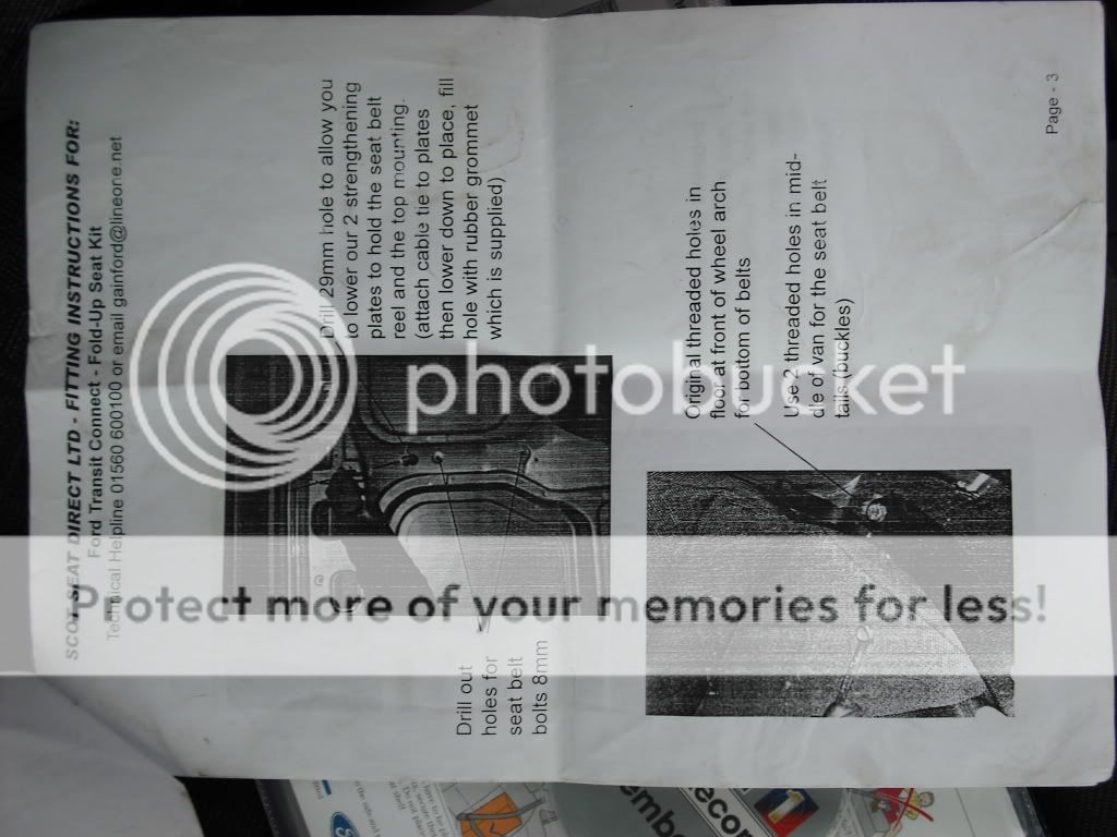 Ford Transit Forum • View topic - Back seats for SWB Connect